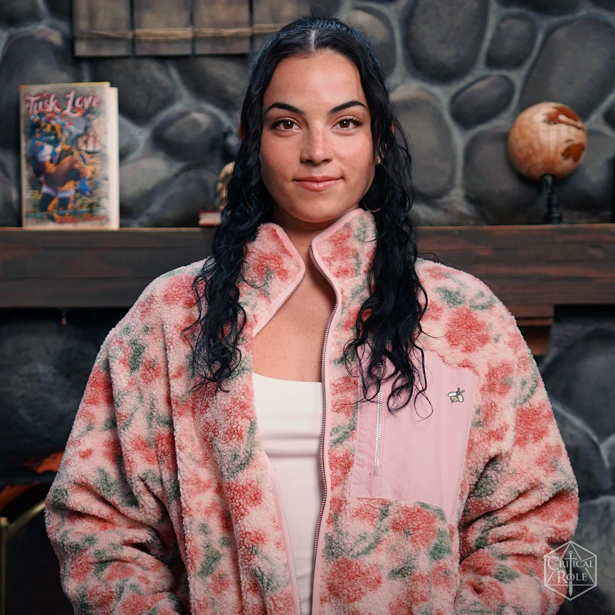 Mighty Nein Collection: Jester Lavorre Sherpa Fleece Jacket – Critical Role