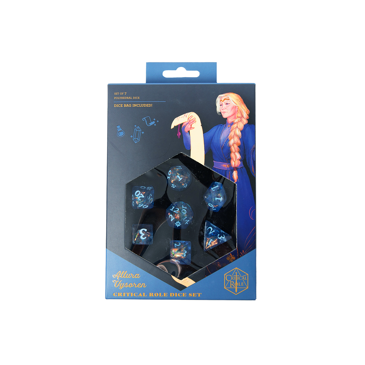 Allura Vysoren Dice Set – Critical Role
