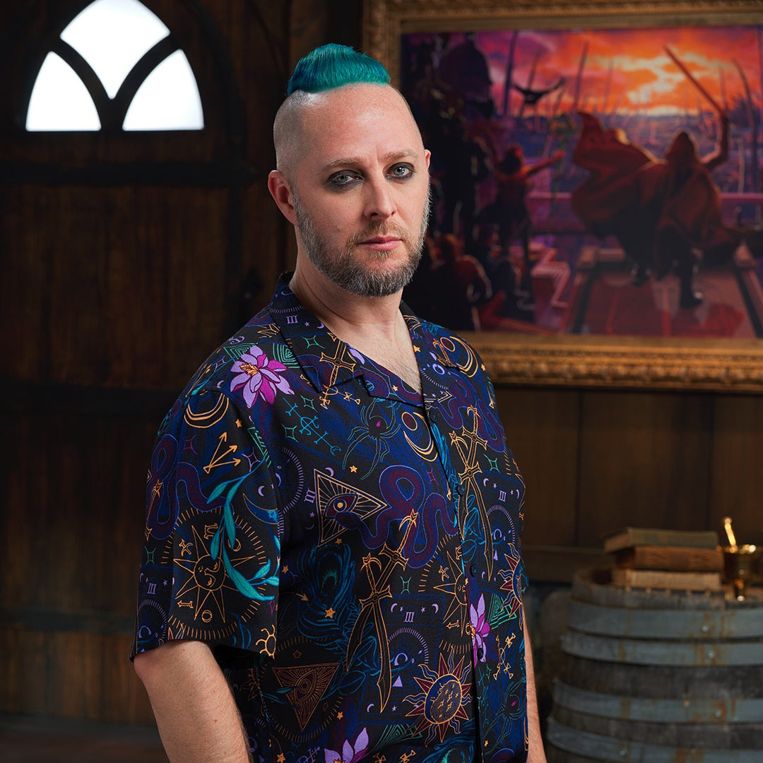 Beauty of Exandria: Creation - Mollymauk Tealeaf Camp Shirt – Critical Role