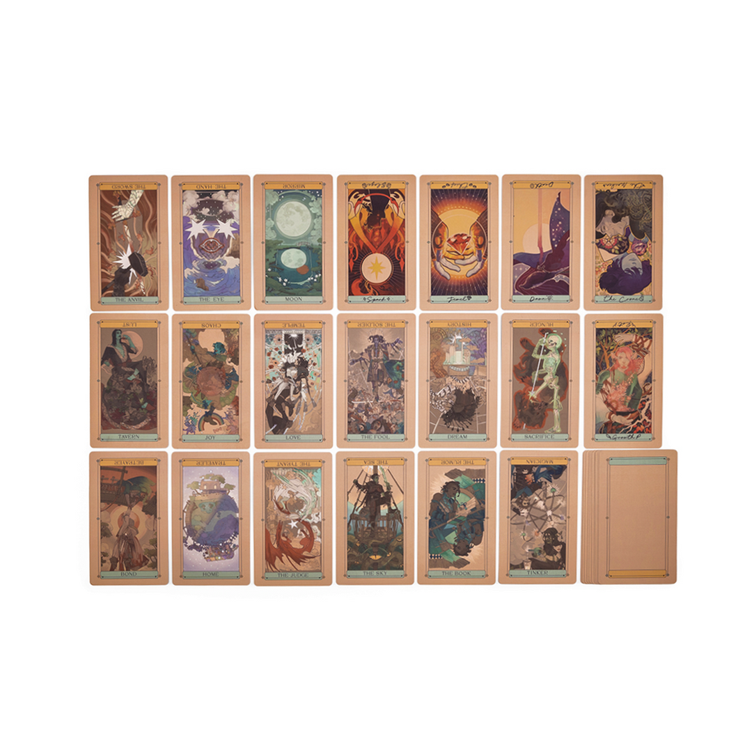 Mollymauk Tealeaf (and Jester Lavorre) Oracle of the Moon Tarot Deck ...